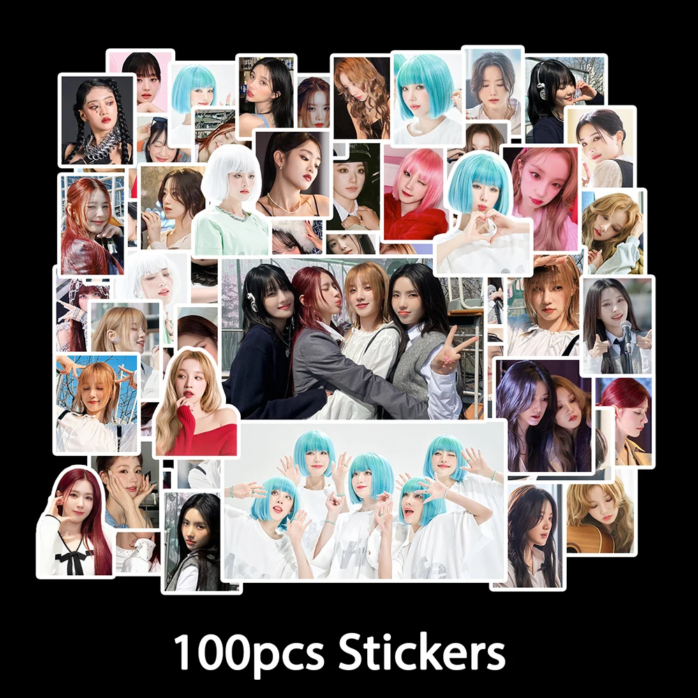 100pcs-set-Kpop-G-I-DLE-INEVER-DIE-Stickers-Album-GIDLE-Lomo-Cards ...