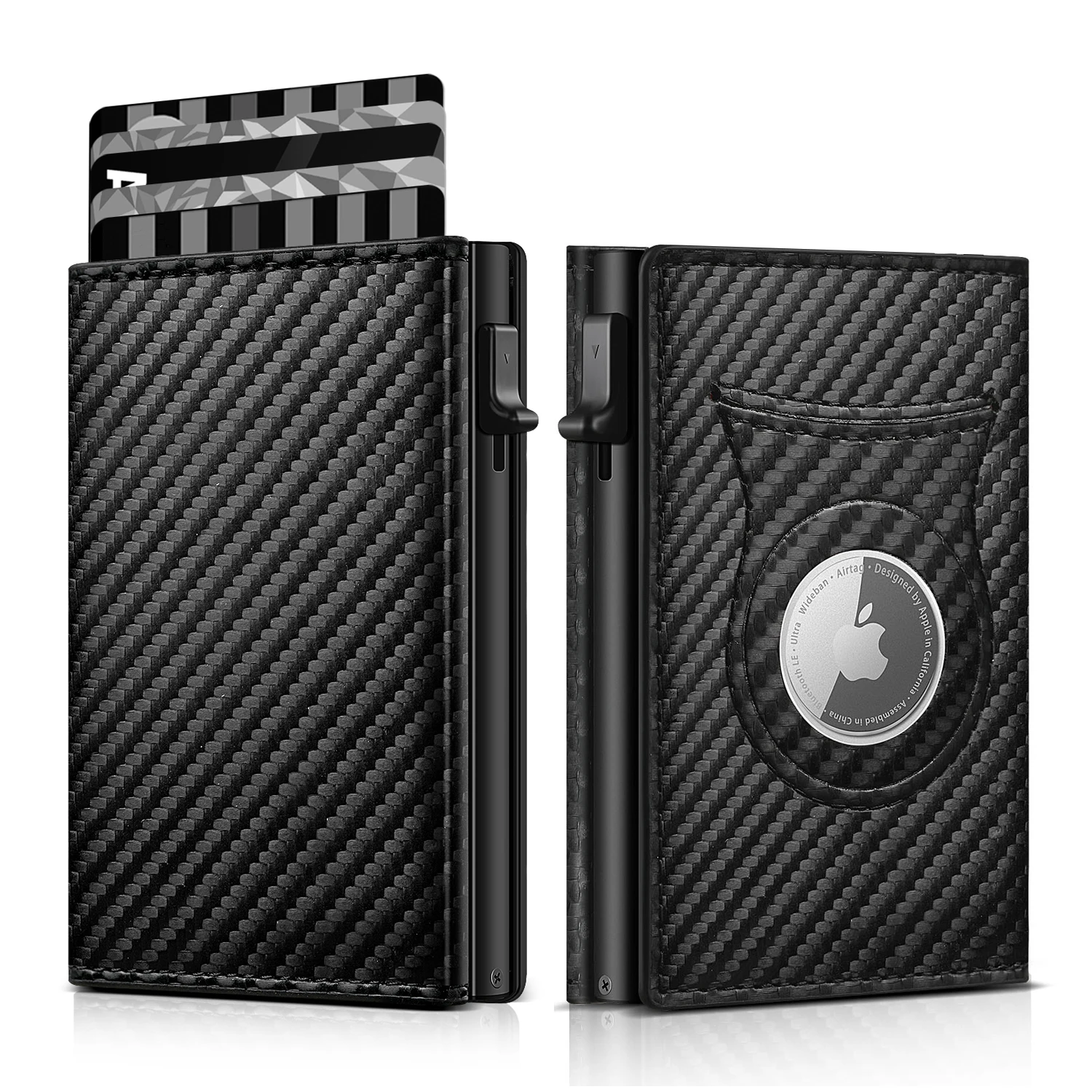 SEMORID-cartera-inteligente-AirTag-para-hombre-cartera-minimalista-para ...