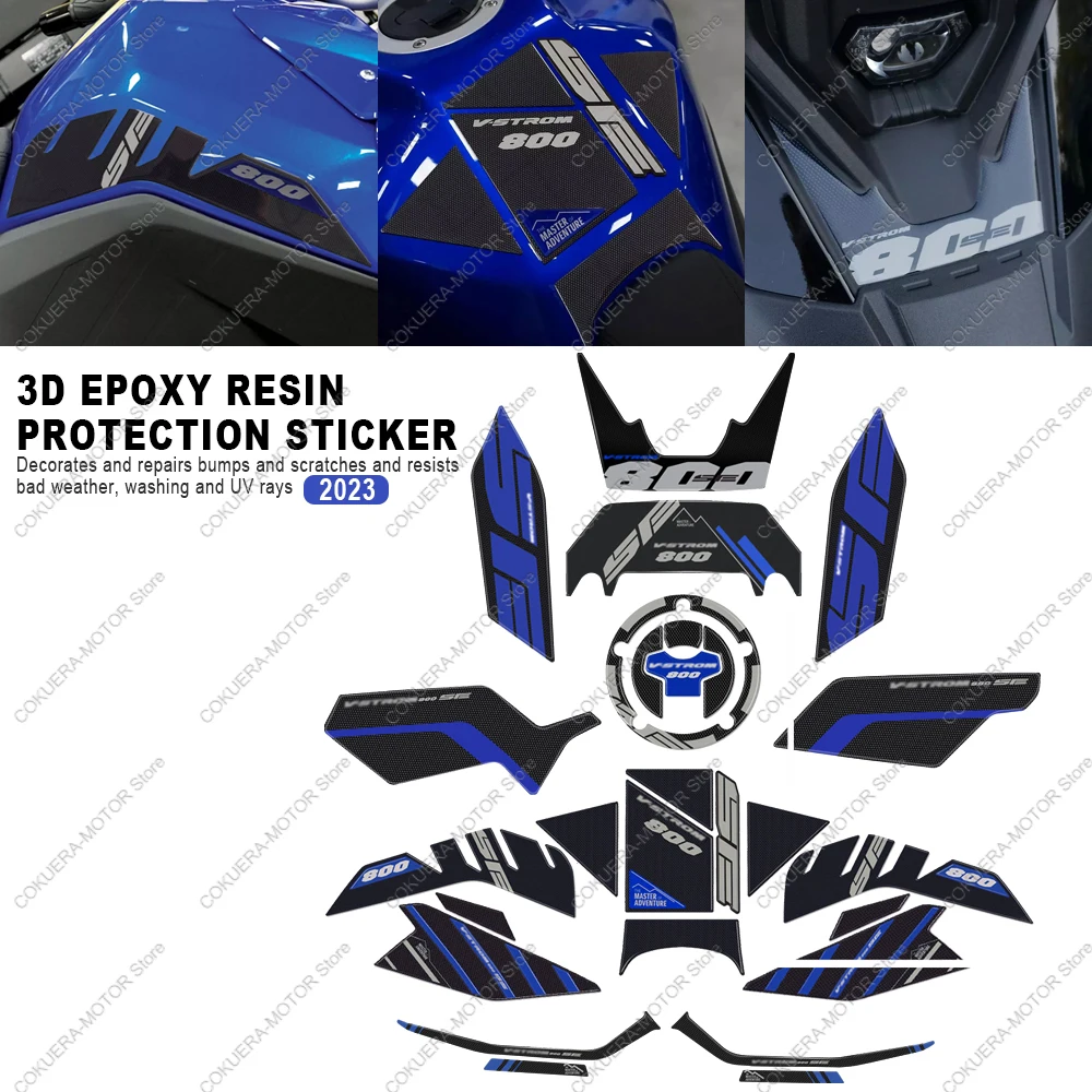 V-strom-800-SE-motosiklet-Sticker-v-strom-i-in-3D-epoksi-re-ine-koruma ...