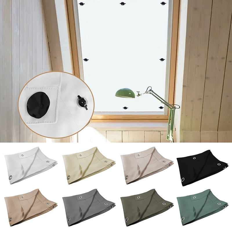 1pc High Shading Sucker Roof Curtain Sunroof Window Sunshade Suction ...