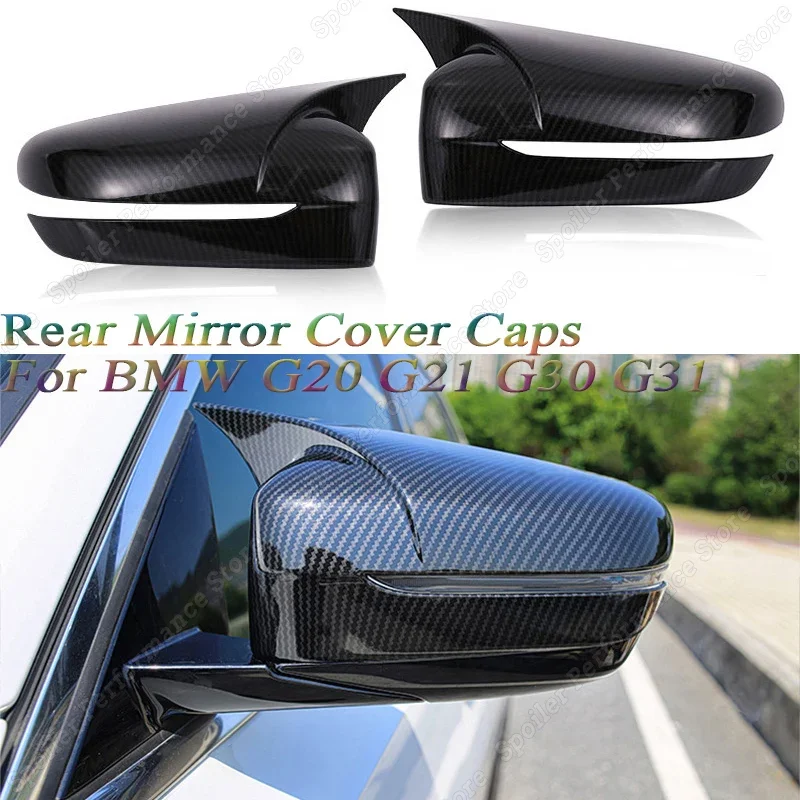 M-Performance-Style-Car-RearView-Mirror-Cover-Caps-For-BMW-G20-G21-G30 ...