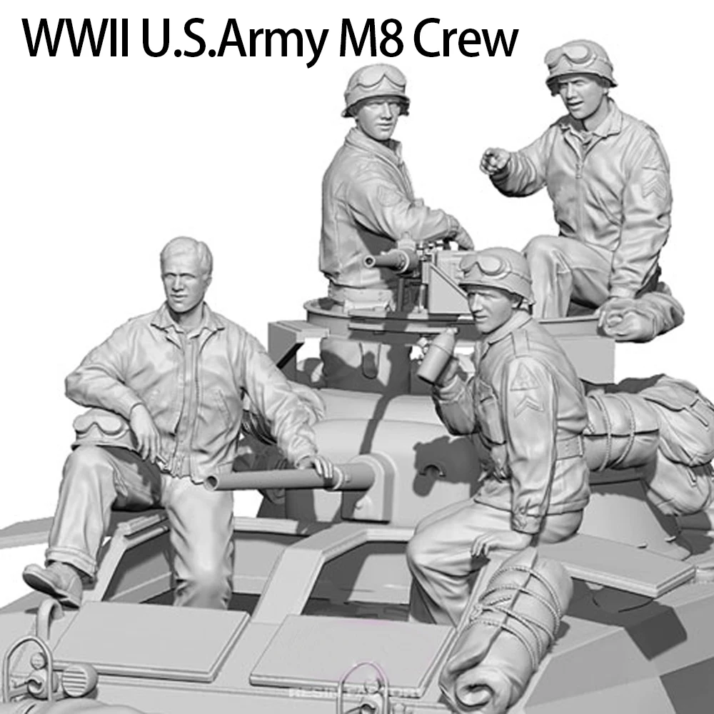 1-35-U-S-Army-Resin-Model-figure-soldier-WWII-Military-themes ...
