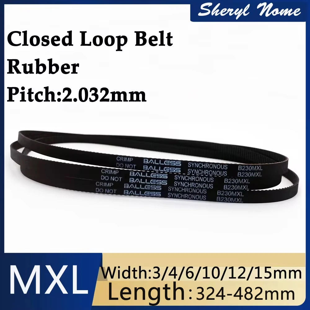 MXL-type-rubber-closed-loop-synchronous-belt-synchronous-belt-drive ...