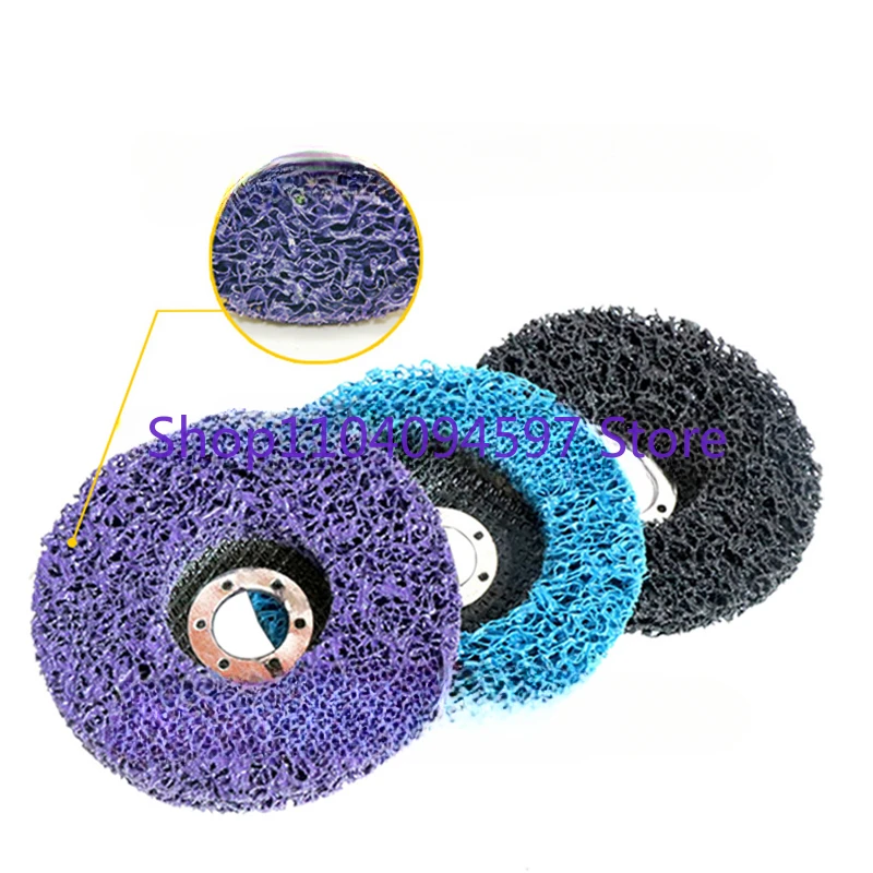 115mm-125mm-Angle-Grinder-Poly-Strip-Disc-Abrasive-Wheel-Paint-Rust ...