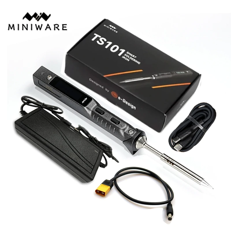 Miniware Original TS101 Soldering Iron Mini Intelligent Programming New Upgrade TS100 Soldering ...