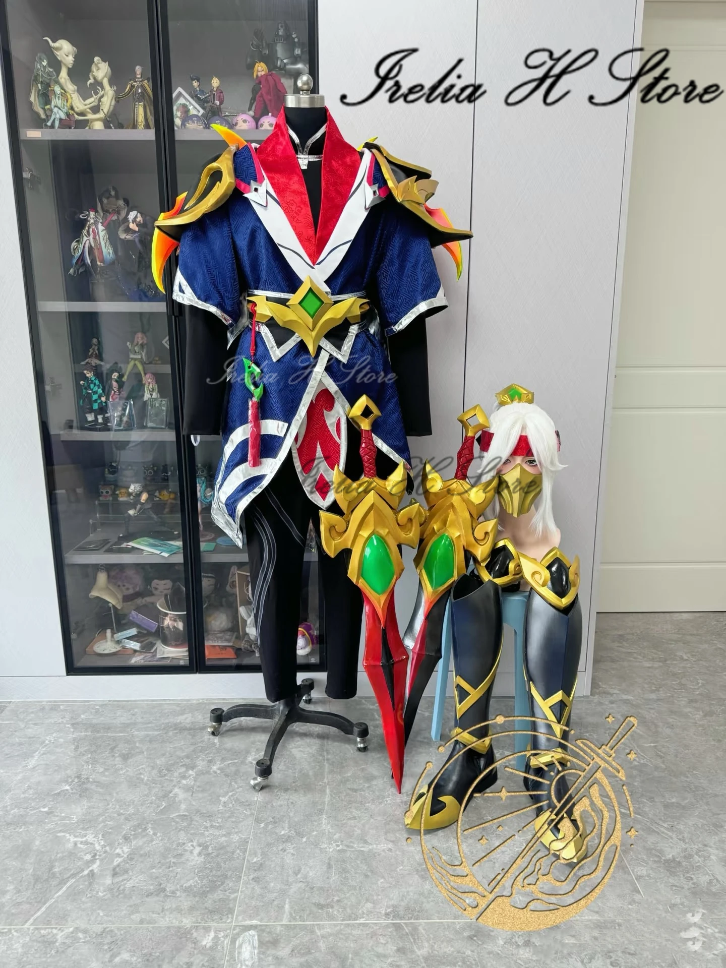 Irelia H Store Custom size LOL Immortal Journey Zed‌ cosplay costume ...