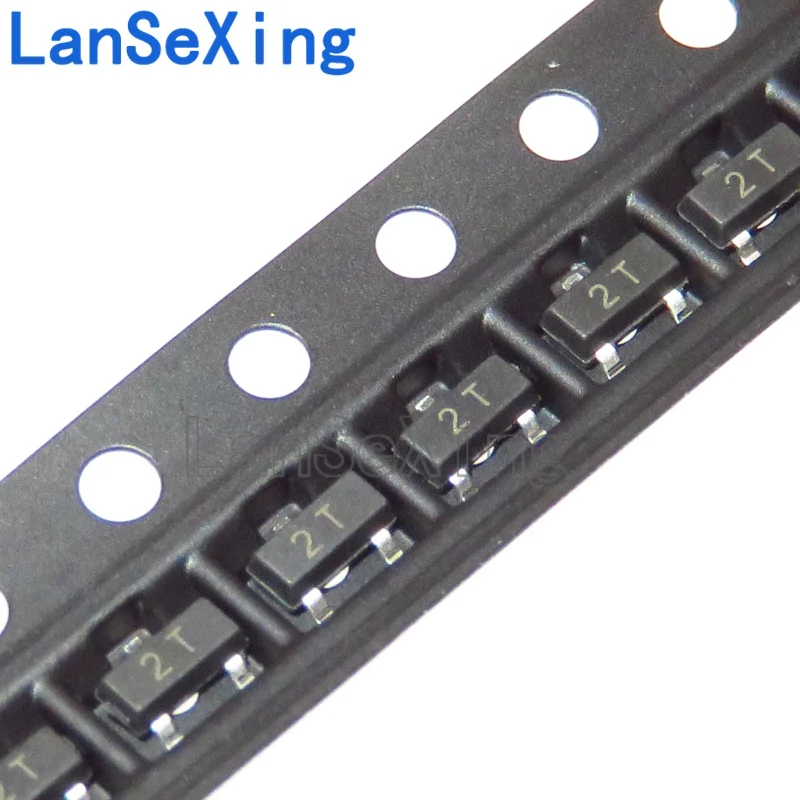 MMBT4403-SMT-transistor-2N4403-SMT-screen-printed-word-2T-SOT-23-PNP ...