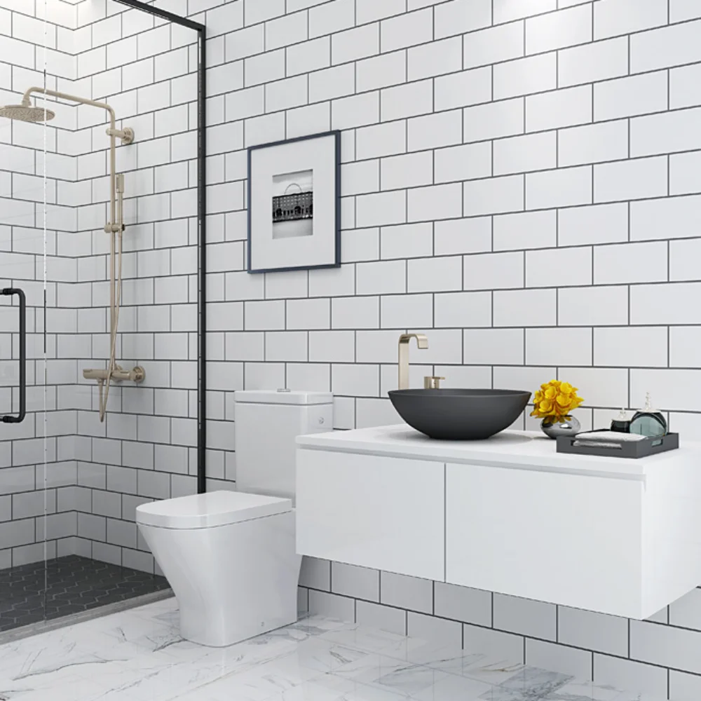 Subway Brick Wallpaper