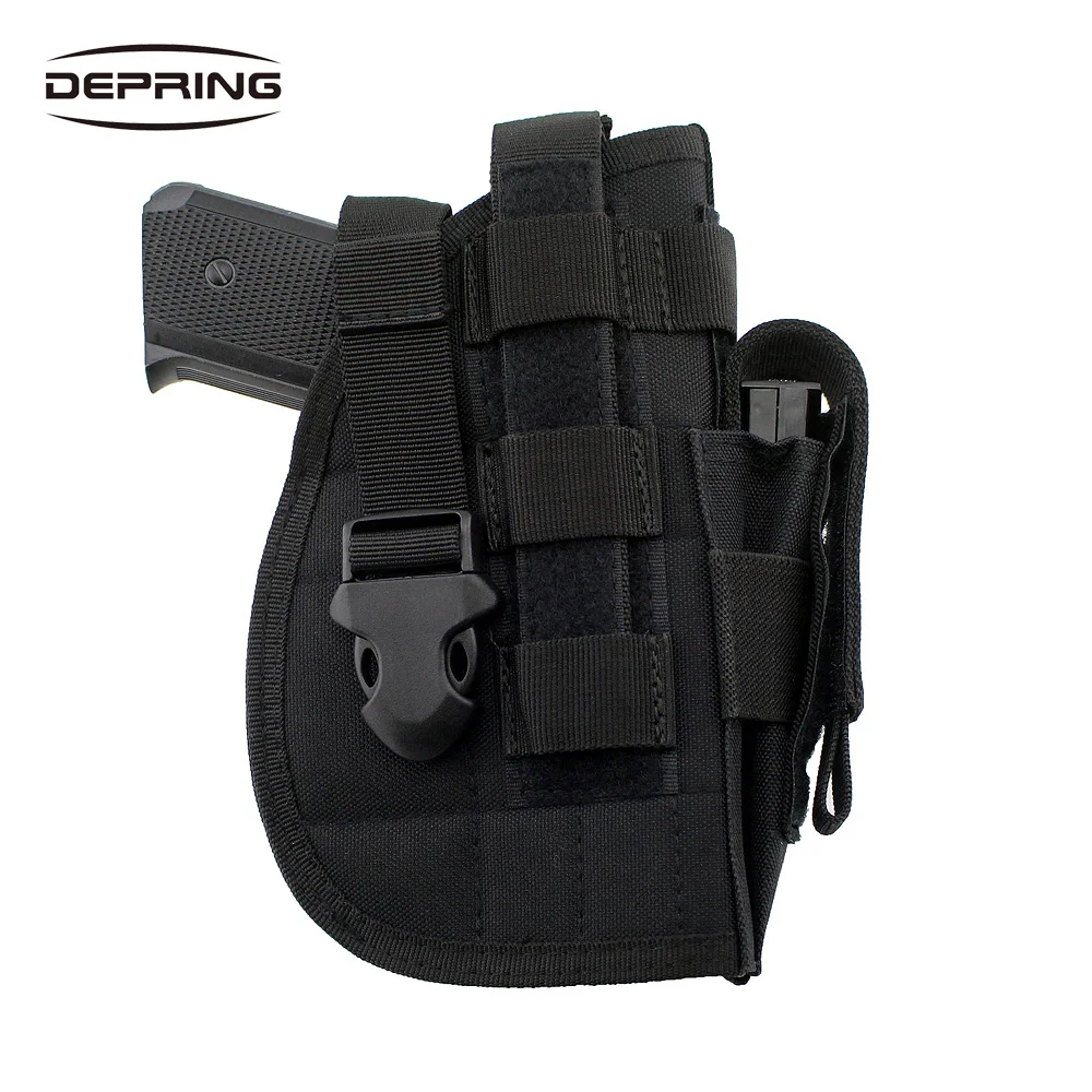 Molle Tactical Gun Holster Modular Pistol Holster For 1911 M92 Glock ...