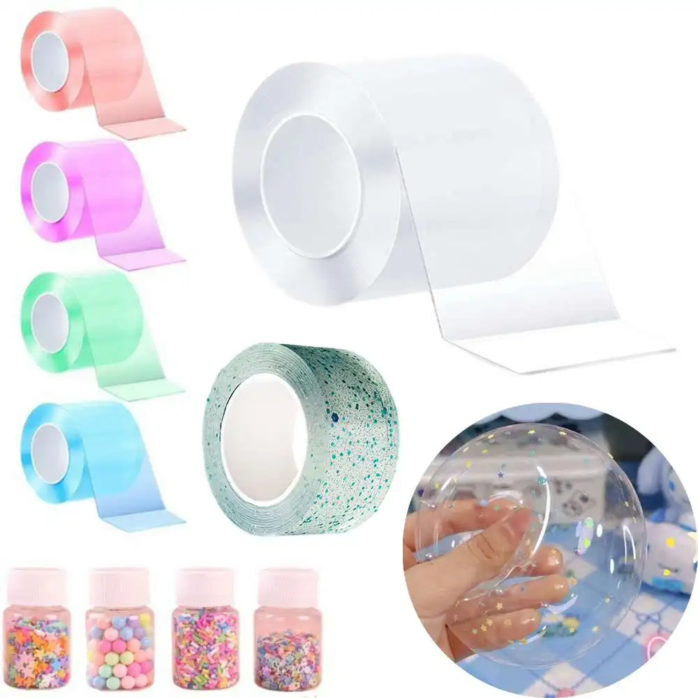 Blowable-Bubble-Tape-Nano-Double-Sided-Blowable-Tapes-Sticky-Bubble ...