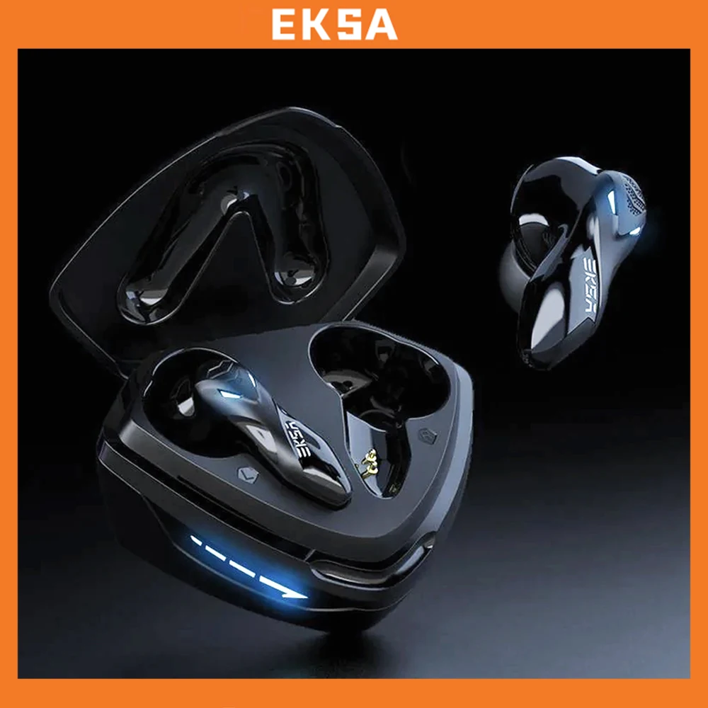 EKSA TWS oyun kulaklığı kulakiçi 45ms düşük gecikme müzik/oyun çift mod ...