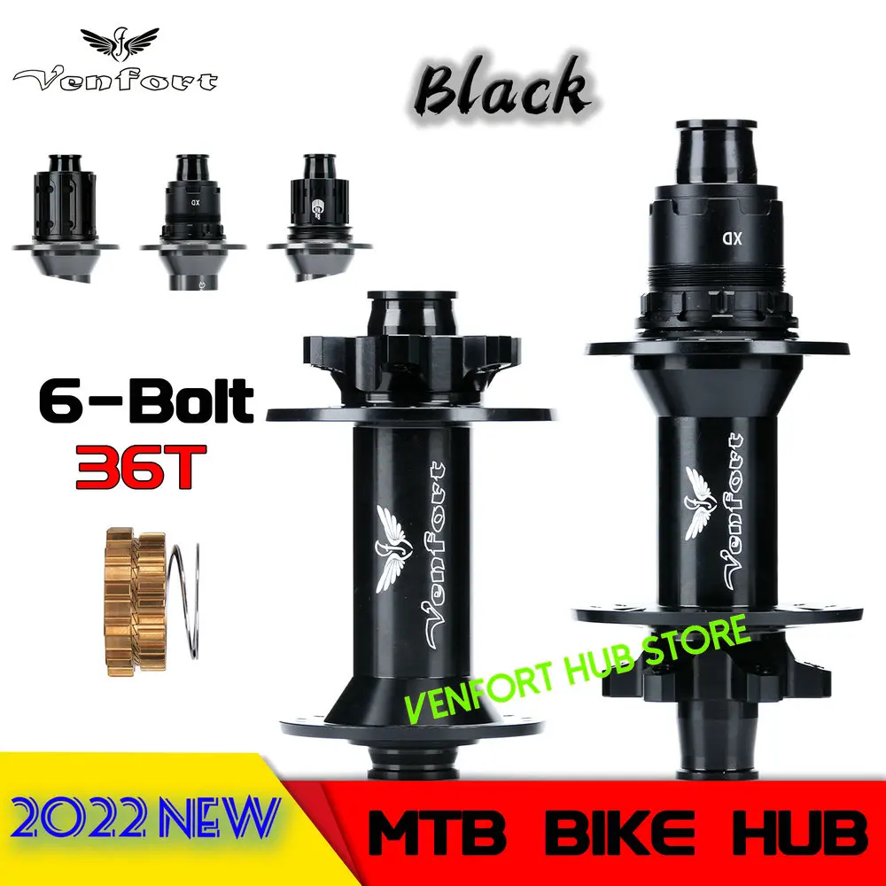 2022 NEW 36T 32H Black VENFORT PRO4 DT HUB Star Ratchet hub MTB BIKE ...