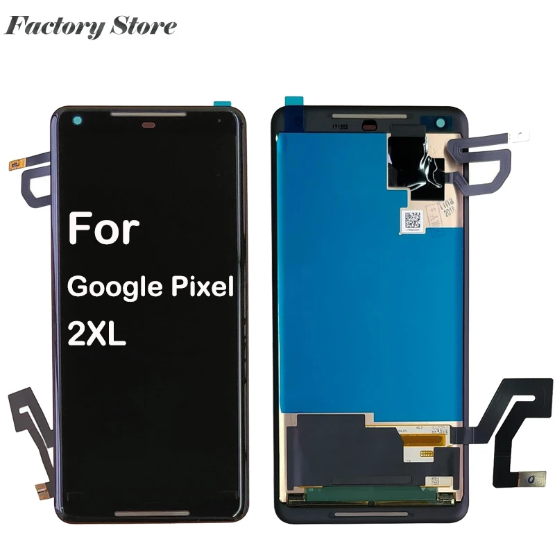 LCD-Screen-Replacement-Compatible-with-Google-Pixel-2-XL-G011C-6inch ...