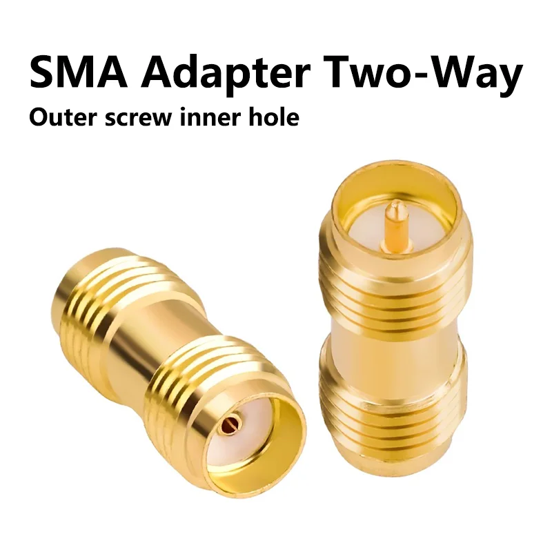 5-20-100PCS-SMA-Female-Jack-to-SMA-Female-Connector-Adapter-Jack-RF ...