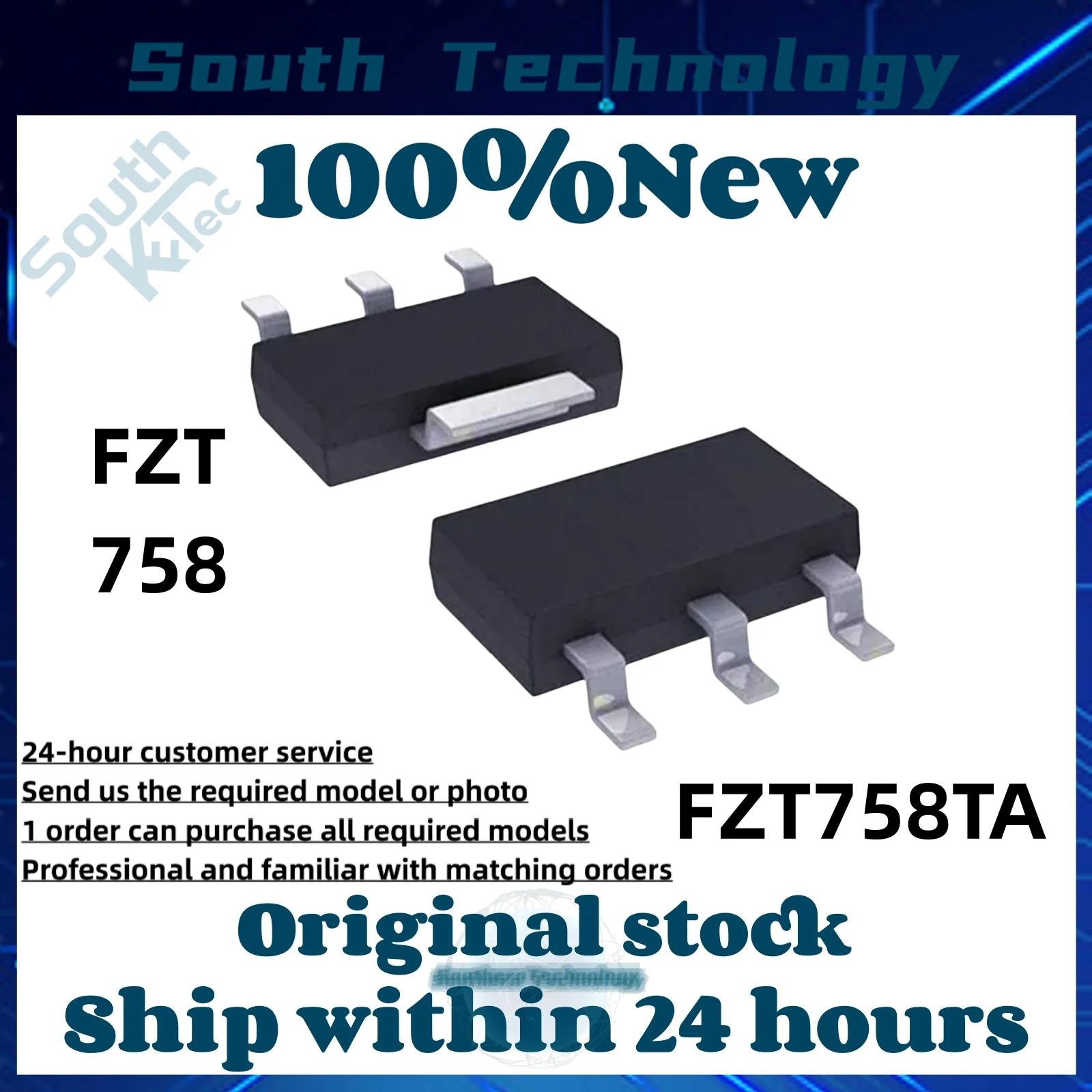 10PCS-LOT-FZT758TA-FZT-758-FZT758-SOT223-SOT-223-Brand-new-original-in ...