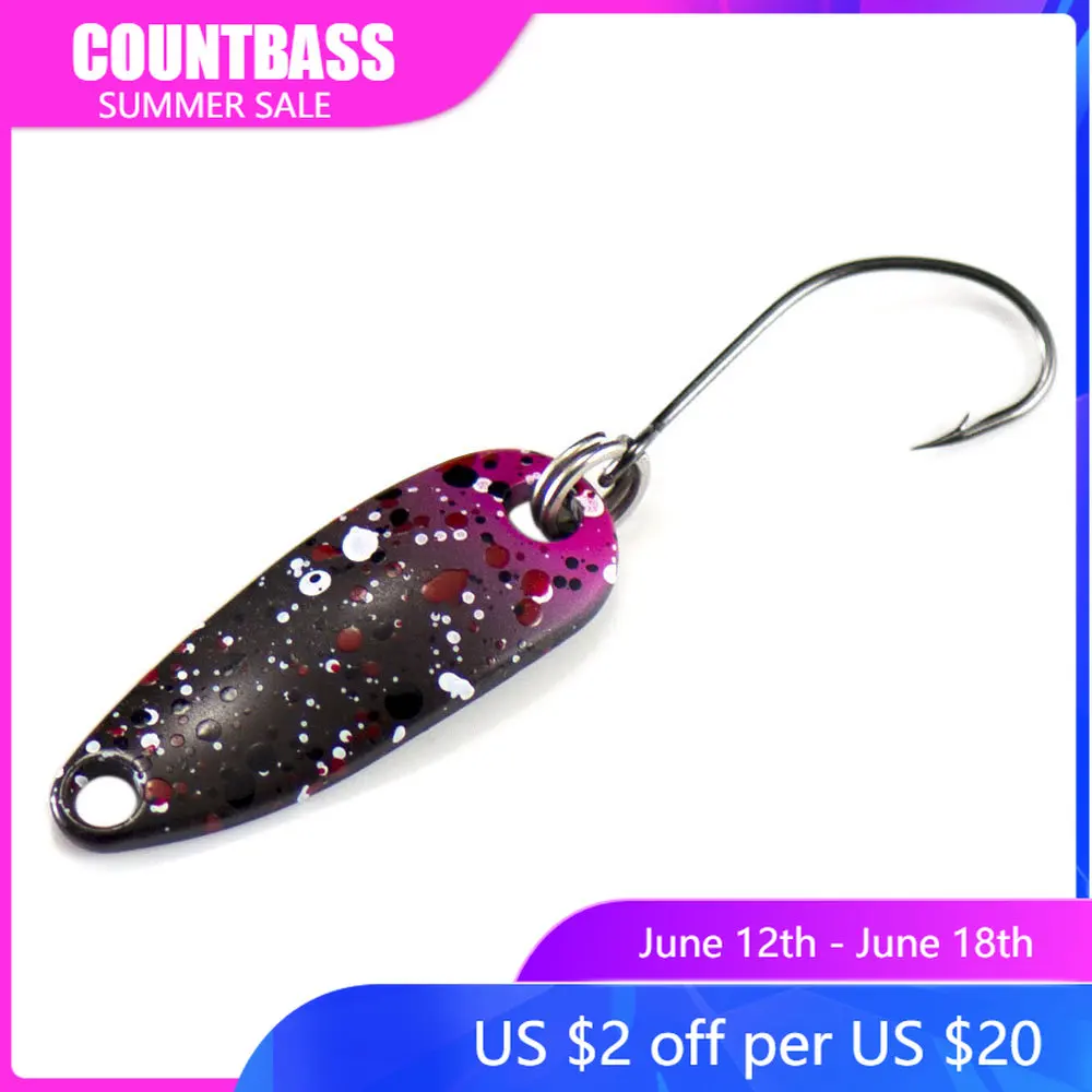 Trout Fishing Spoon Lures | Countbass Casting Spoon | Spoon Salmon ...