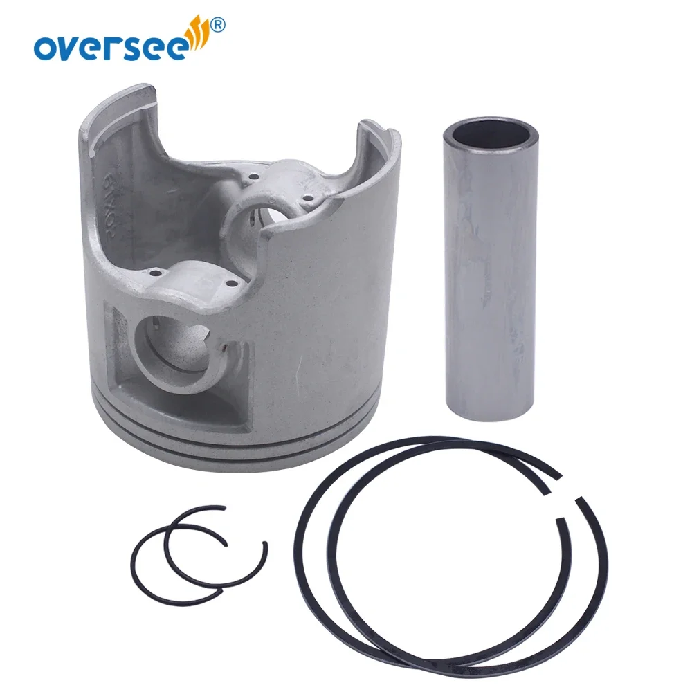 PWC Piston Replacement Dual Piston Kit STD 81mm For Yamaha 700 62T Wave ...