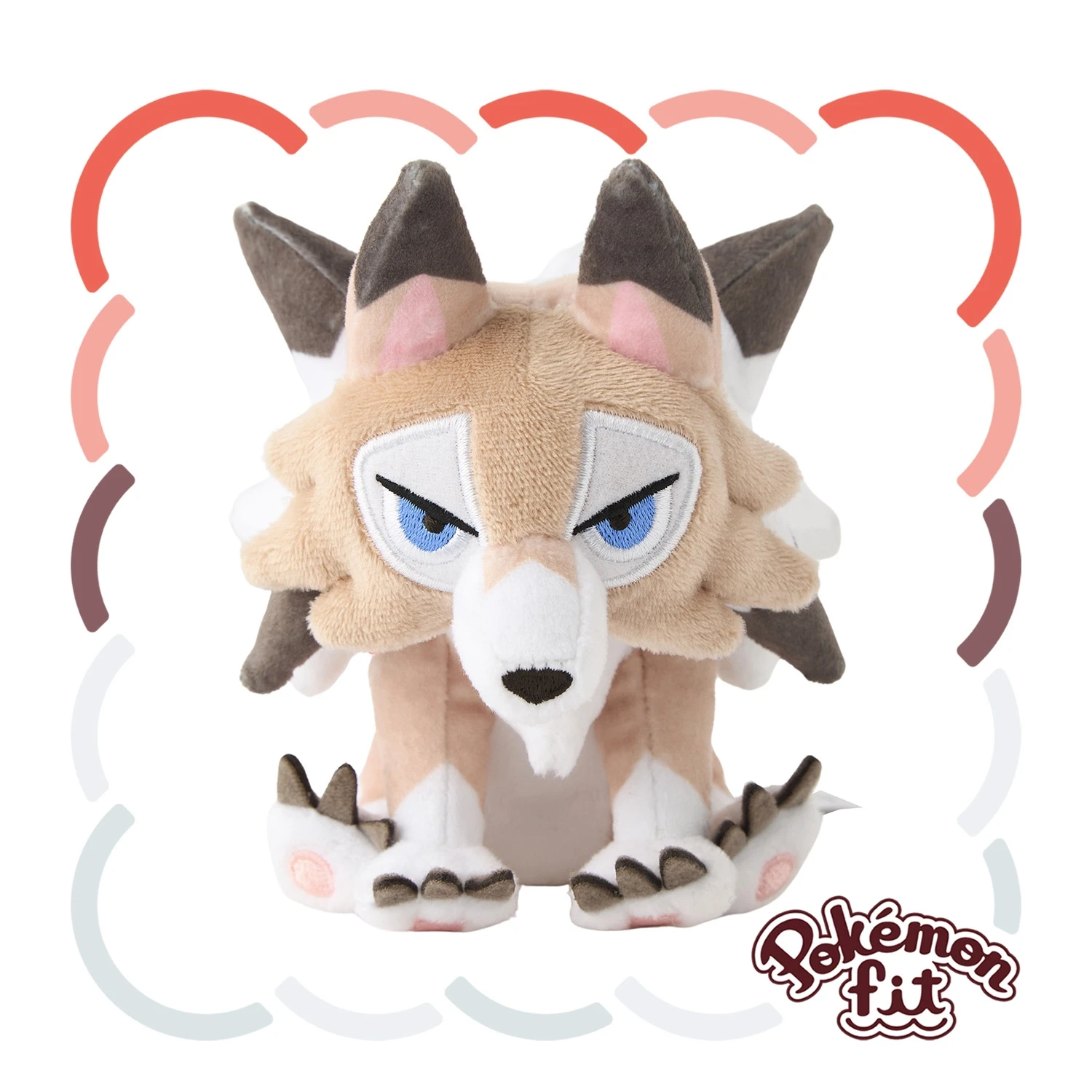 Versión japonesa PC Pokémon Sun Moon Fit Series Alora Lycanroc muñeca ...