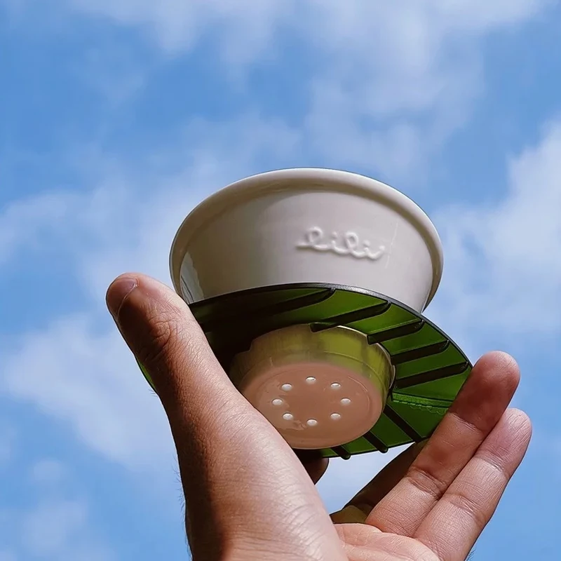 LILI-MINI-Coffee-Dripper-With-Base-1-Cup-Ceramic-Pour-Over-Coffee-Maker ...