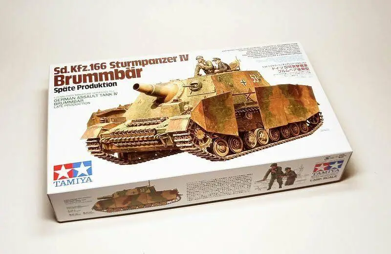 Tamiya-Military-Model-1-35-German-Assault-Tank-BRUMMBAR-Late-Production ...