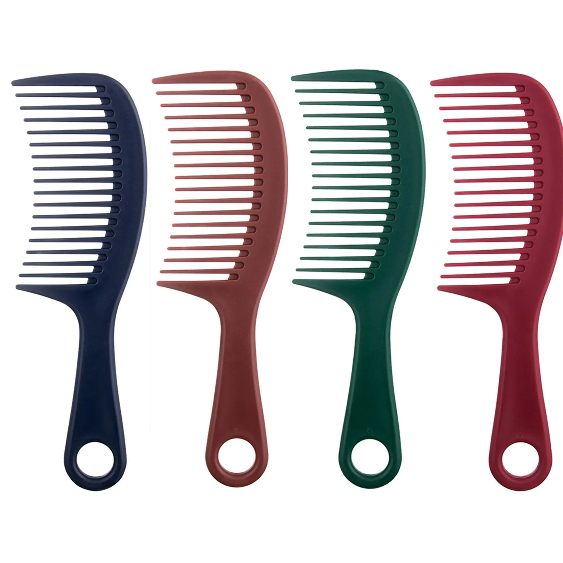 HOT-Anti-static-Large-Wide-Tooth-Comb-Hairdressing-Comb-Women-Hanging ...