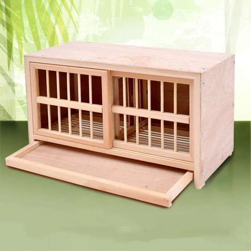 60X30X35Cm-Diy-Houten-Duif-Kooi-Vogel-Pluimvee-Fokkerij-Box-Race-Duif ...