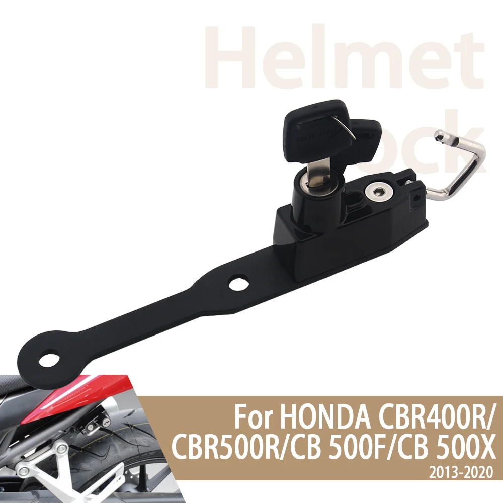For-Honda-CBR400-CBR500-CB-500F-500X-Helmet-Lock-Kit-Motorcycle-Helmets ...