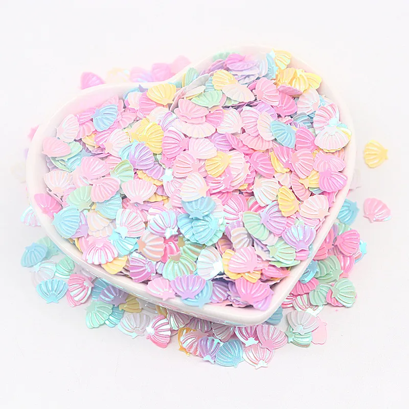 Sea-shell-Sequins-7mm-PVC-Loose-Sequin-Glitter-Paillettes-for-Nail-Art ...