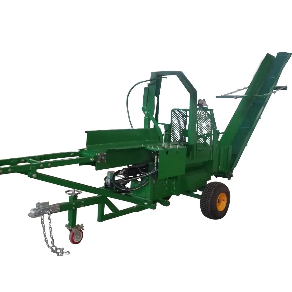 30-ton-PTO-firewood-processor-fire-wood-splitter-forestry-machinery ...