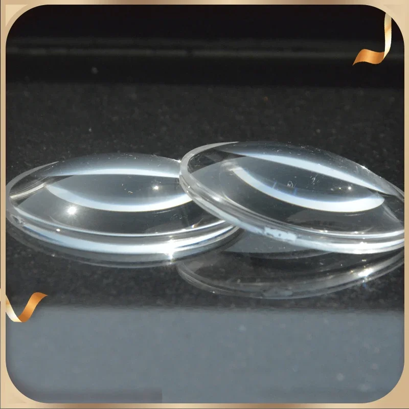 2PCS-42mm-Optical-PMMA-Plastic-Aspherical-Plano-Convex-Lens-3D-VR ...