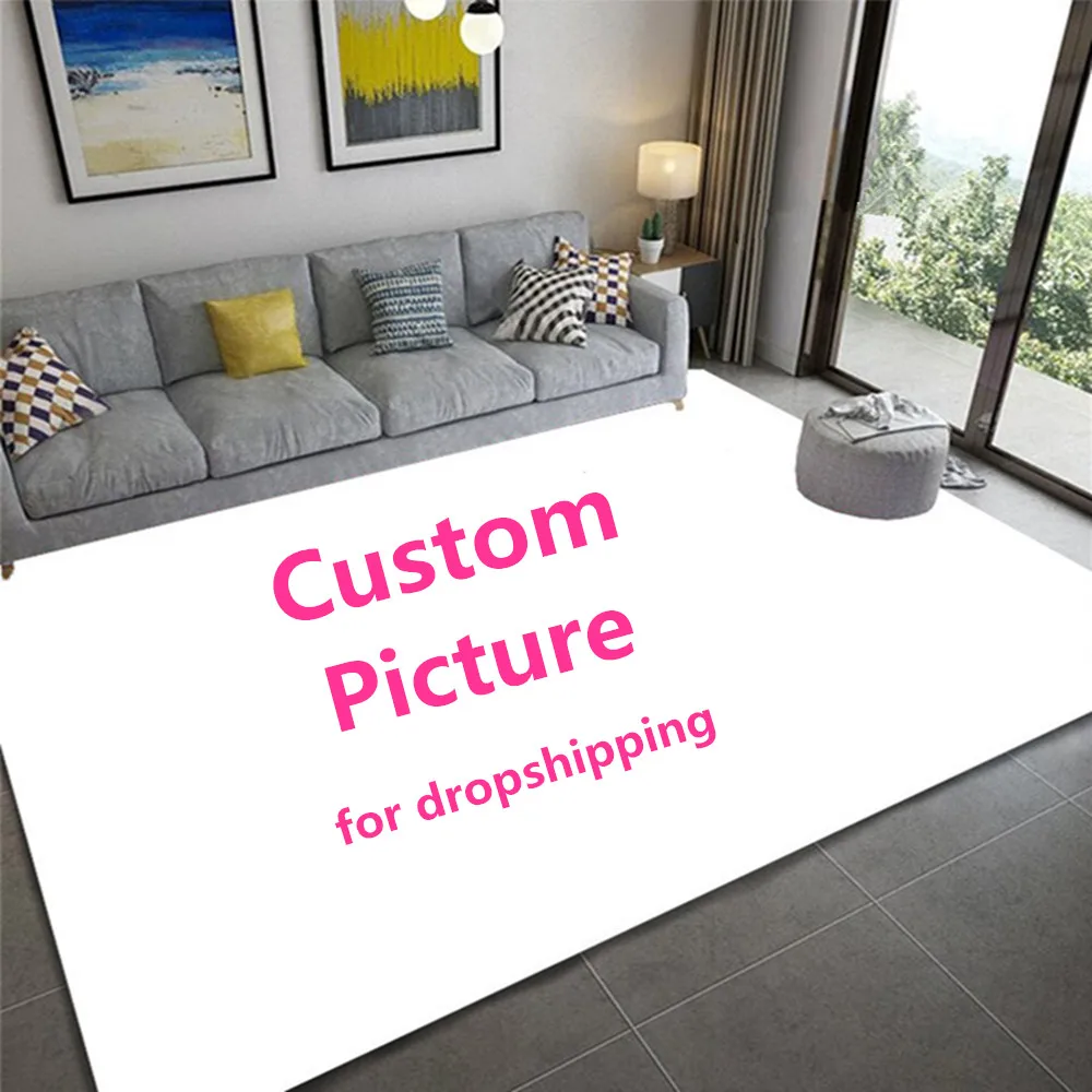 Custom-your-own-photos-Printed-Your-Design-Picture-Customized-Carpets ...
