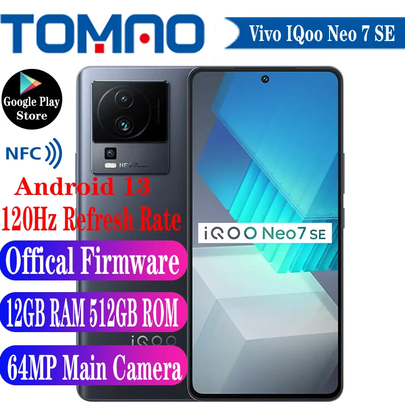 Original-Vivo-iQOO-Neo7-Neo-7-SE-5G-Mobile-Phone-6-78-120Hz-Dimensity ...