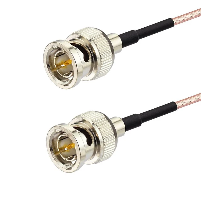 RG179 Cable 75 Ohm BNC Male to BNC Male Female Plug Jack Connector Adapter for Video Camera SDI ...