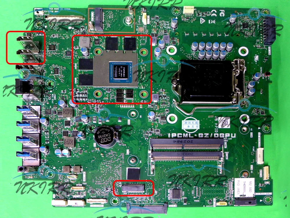 IPCML-GZ-DGPU-D54VK-0D54VK-CN-0D54VK-GTX1060TI-4G-LGA1200-DDR4-Q470 ...