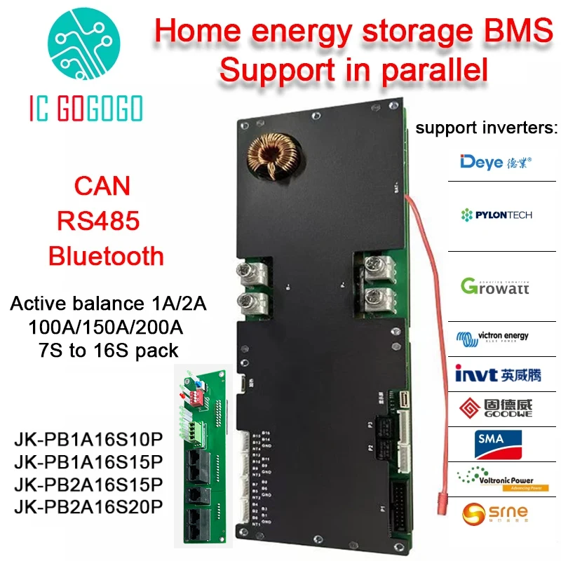 JK-Jikong-Home-Energy-Storage-BMS-Parallel-Battery-Protection-Board-Active-Balance-Smart ...