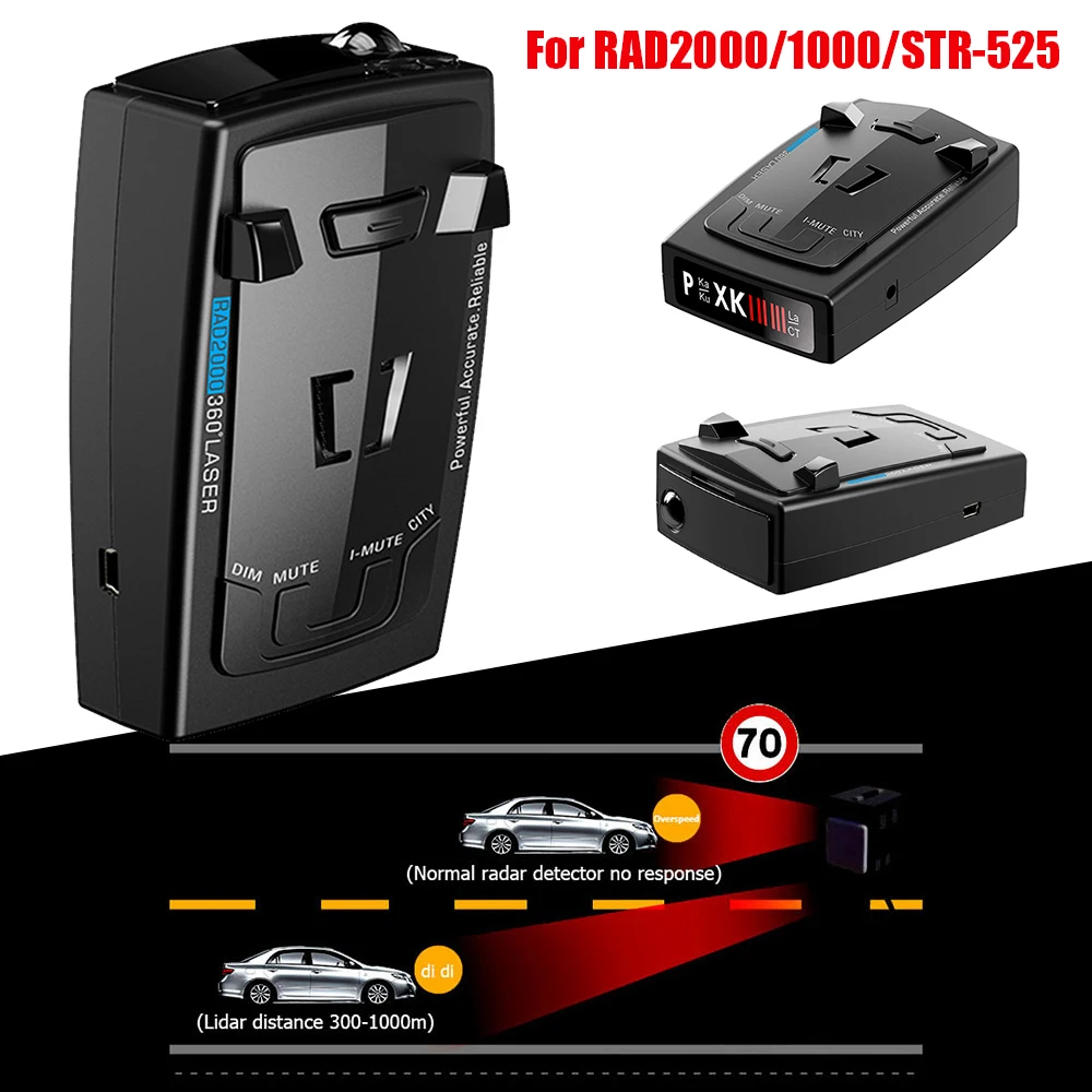 Detector-De-Radar-De-Carro-RAD2000-Ingl-s-Russo-Controle-De-Velocidade ...