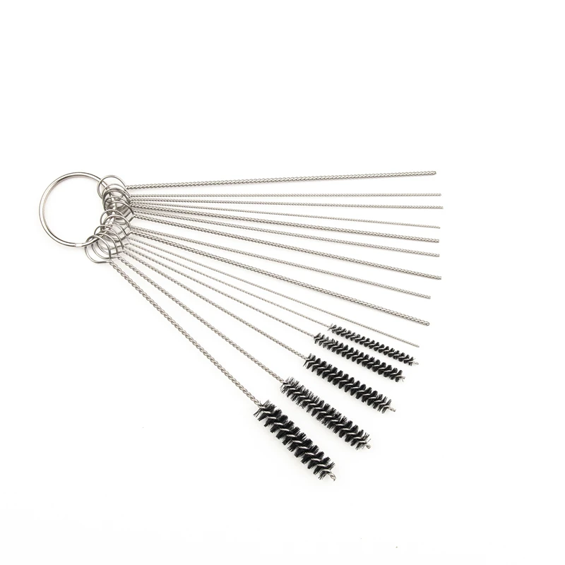 15pcs/Set Nylon Multi-Functional Brush Airbrush Spray Gun Nozzle ...