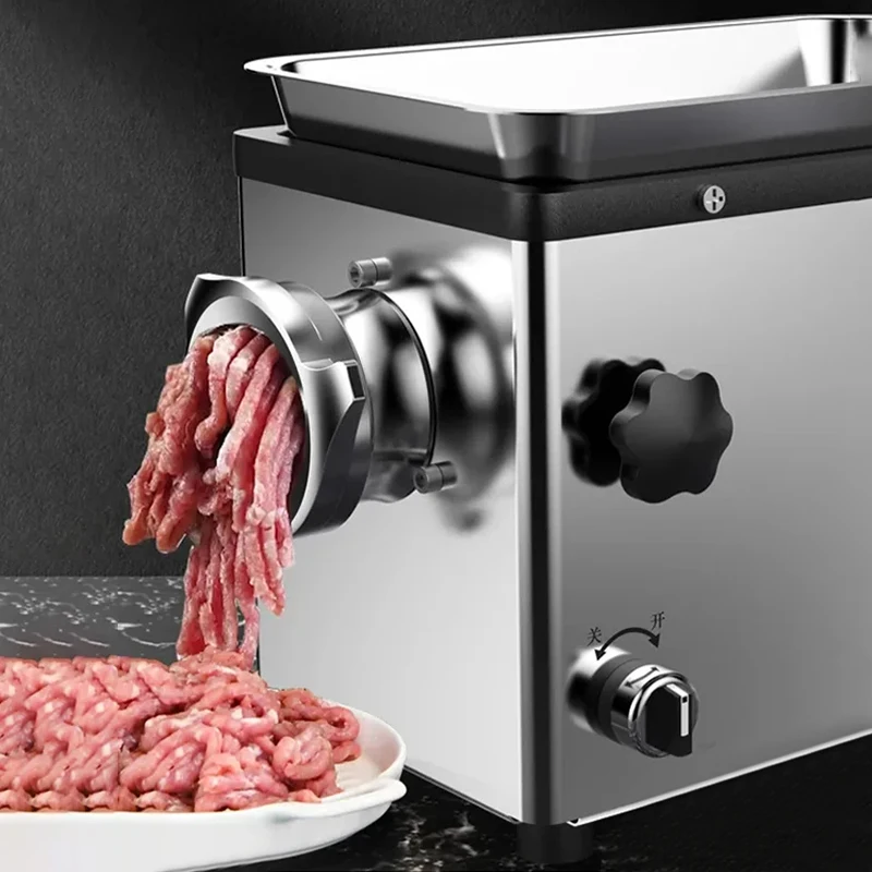 Electric Meat Grinder Blender 1300W Consumer And Commercial Stainless ...