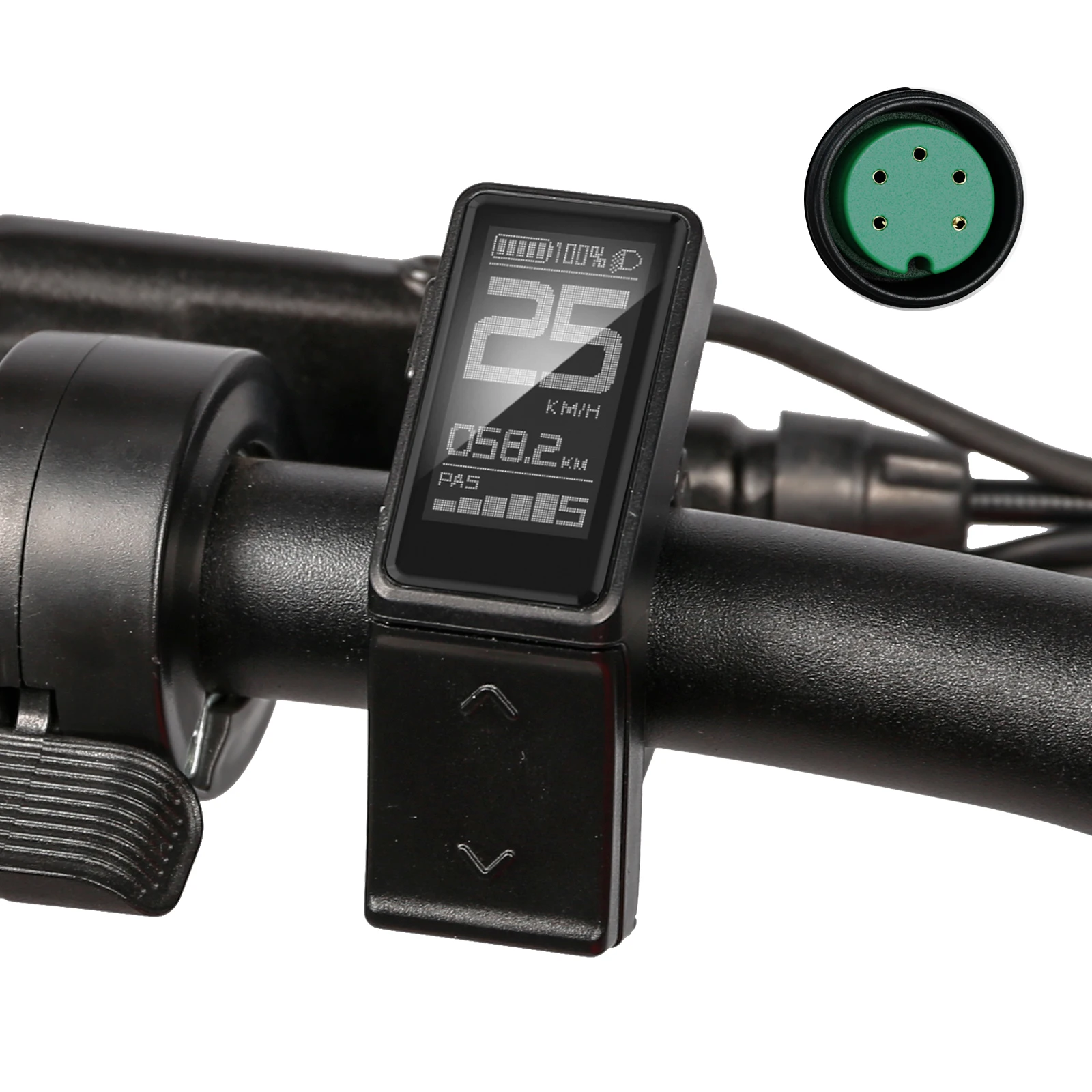 DM03-Display-OLED-Ebike-Computer-Mini-Display-bici-elettrica-regolatore ...