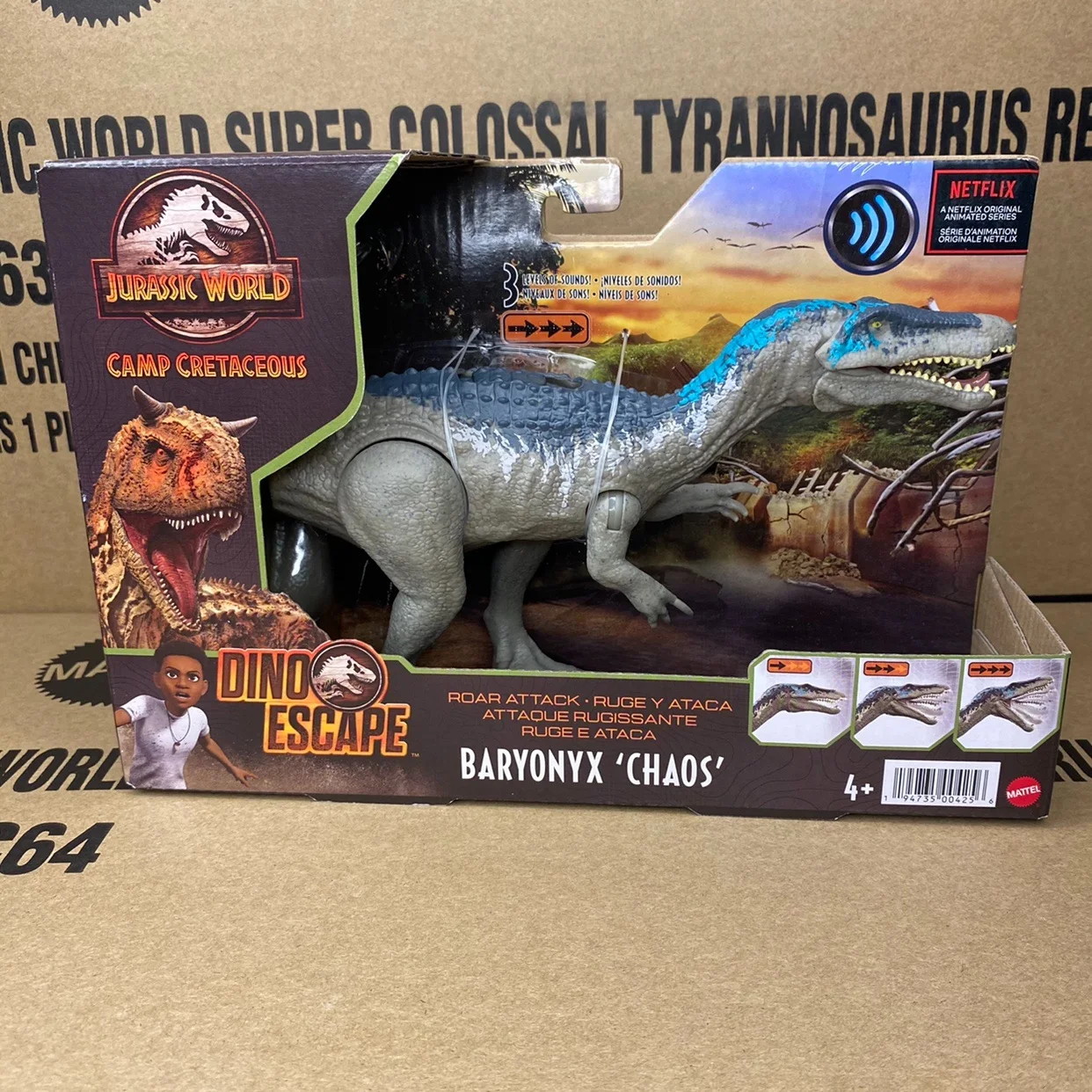 Juguete de dinosaurio original de Jurassic World Baryonyx Ceratosaurus ...