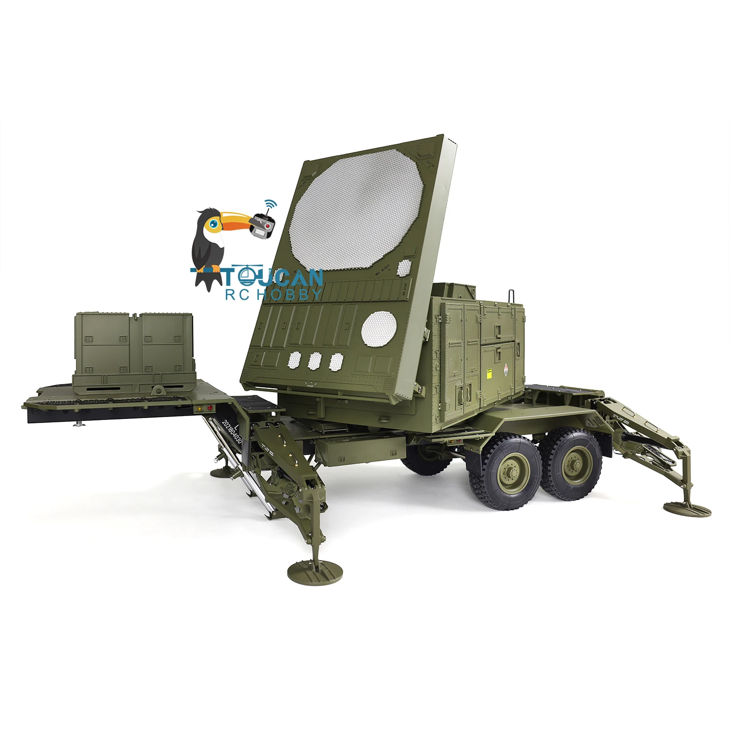 HG-veh-culo-de-Radar-de-EE-UU-P804-RC-remolque-con-Control-remoto ...