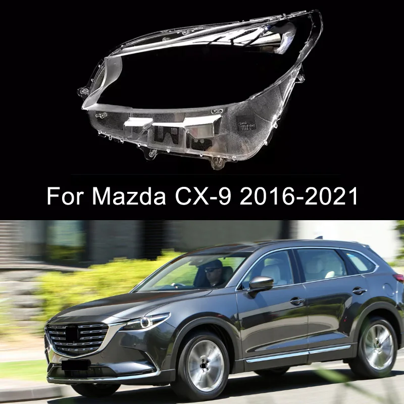 Car-Headlamp-Cover-For-Mazda-CX-9-CX9-2016-2021-Transparent-Shell ...
