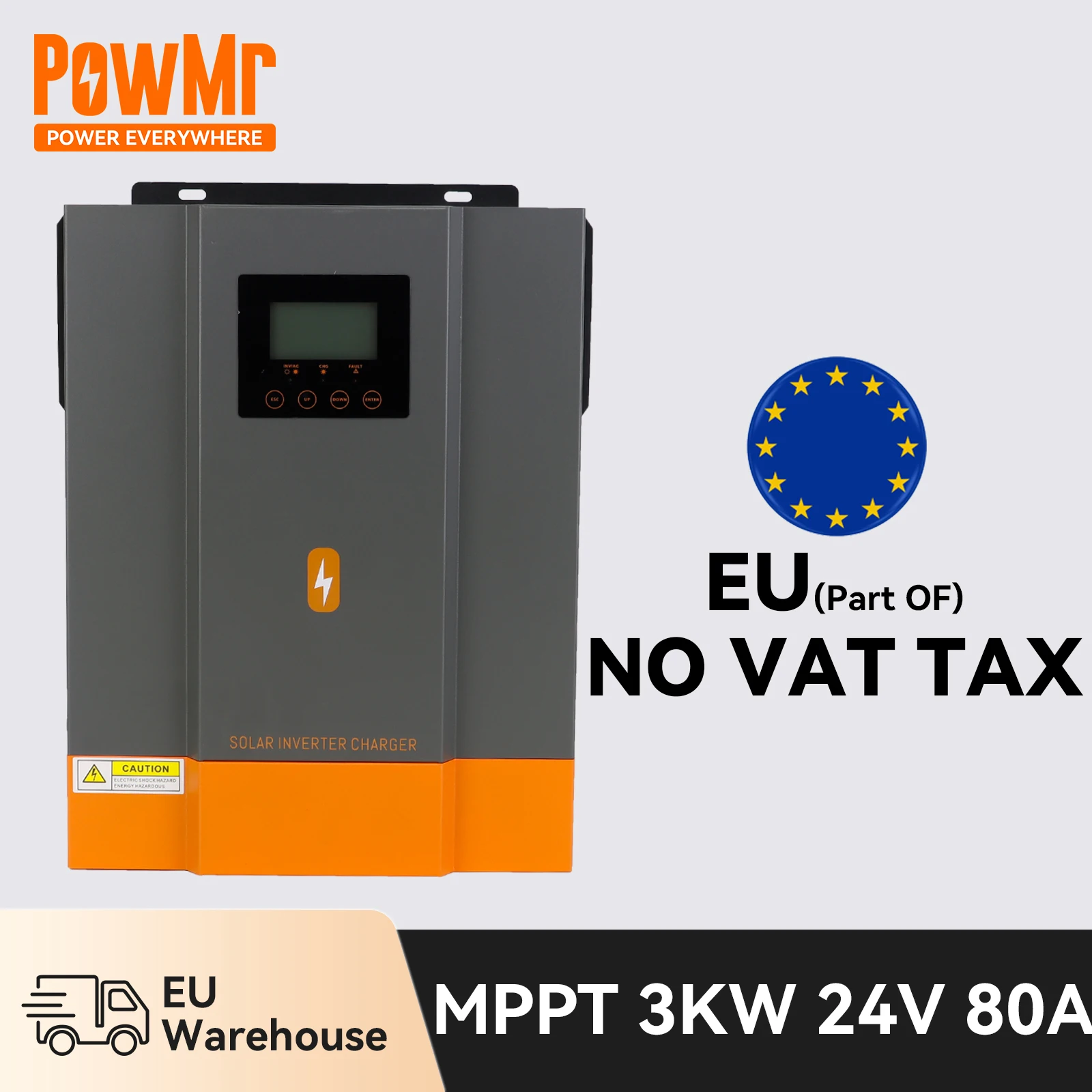 PowMr-3KW-24V-MPPT-Solar-Inverter-Off-Grid-Hybrid-Solar-Inverter-Pure ...