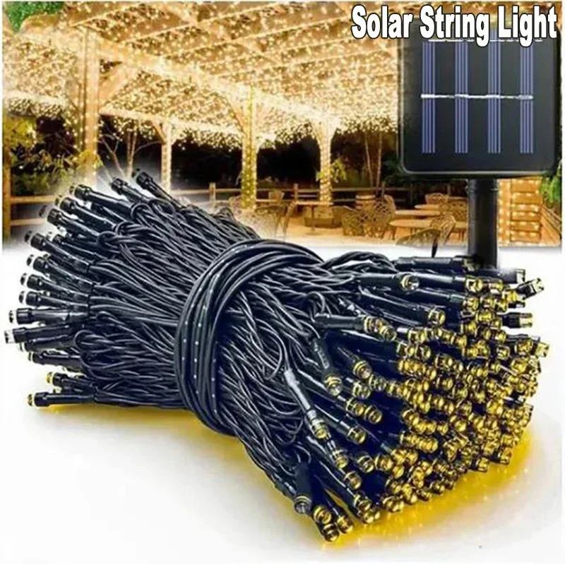 Solar-luz-da-corda-de-fadas-jardim-prova-dwaterproof-gua-ao-ar-livre-l ...
