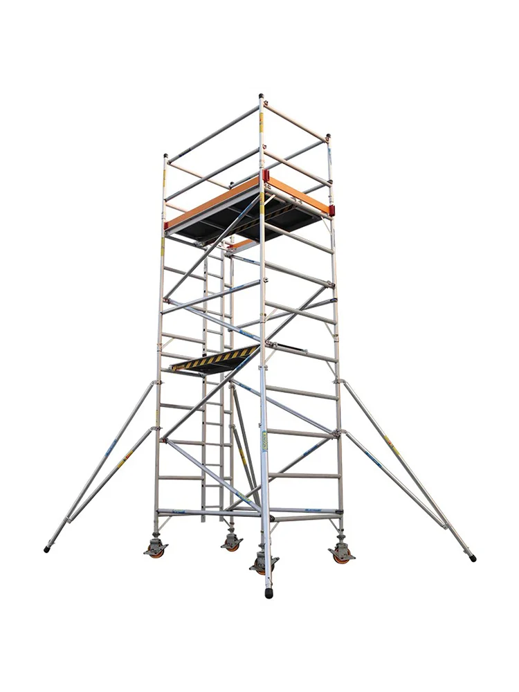 Aluminum-alloy-scaffolding-mobile-climbing-platform-building-aerial ...