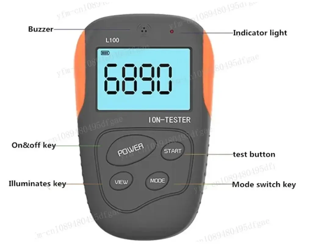 Negative-Ion-Tester-Detector-L-100-Solid-Anion-Detector-for-Tourmaline ...