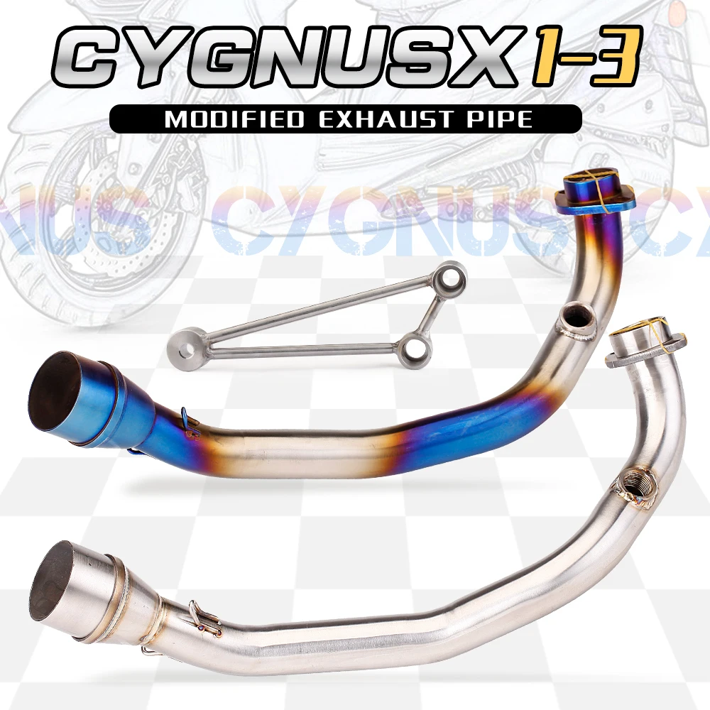 Motorcycle-Exhaust-Muffler-Pipe-Center-Section-Adapter-Pipe-For-125-150 ...