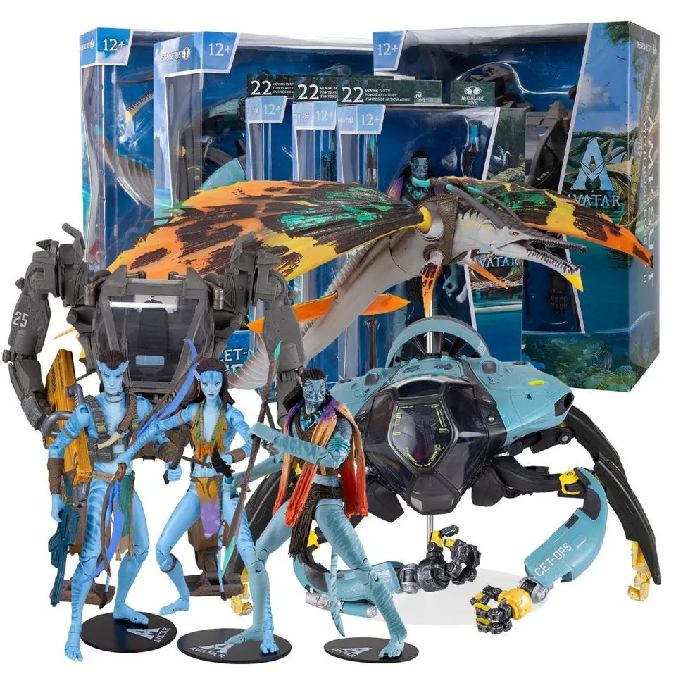 2023 Original Avatar 2 Figure Movie Collectible Jake Sully Neytiri ...