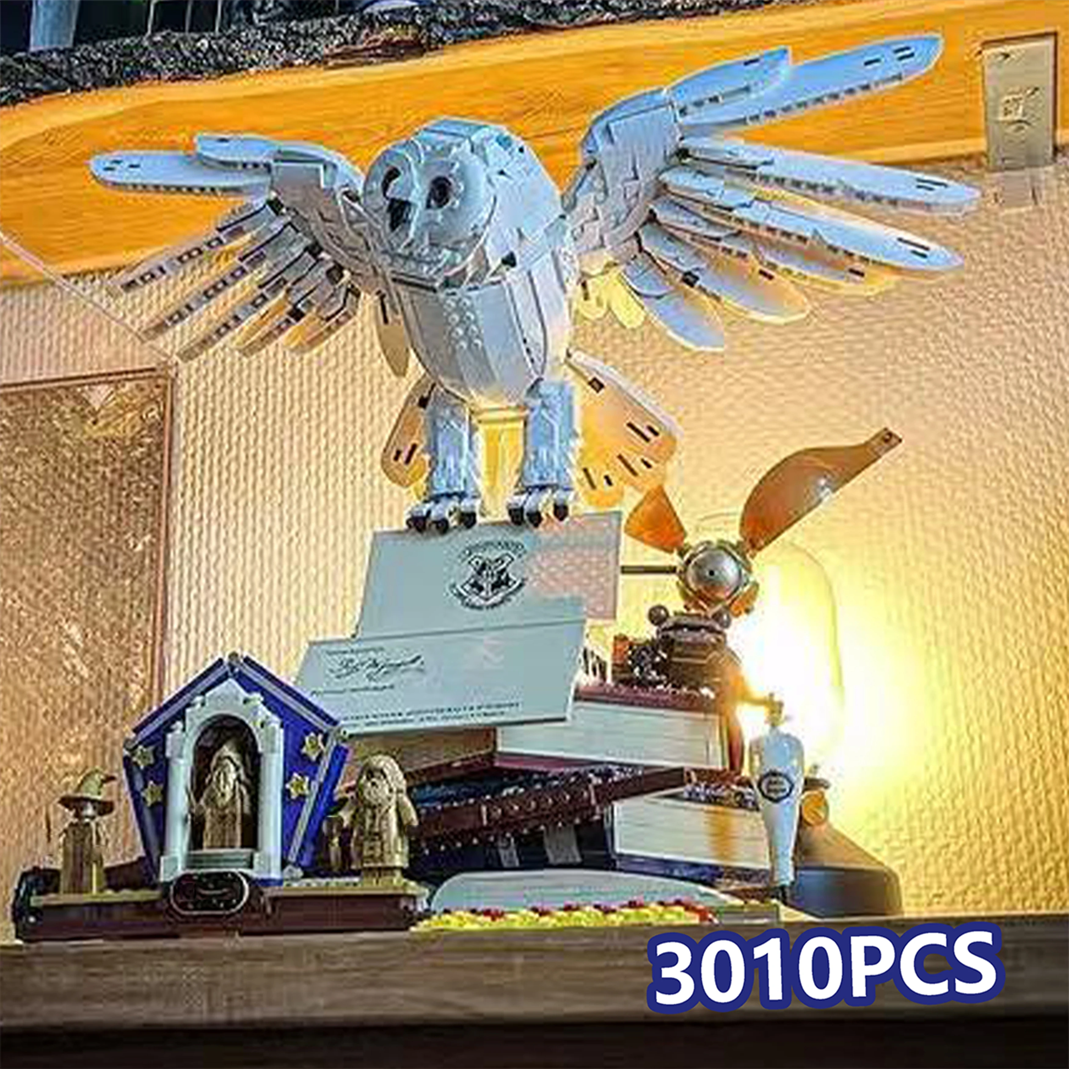 3010PCS Owl Model 76391 Magic World Building Blocks DIY Assembly ...