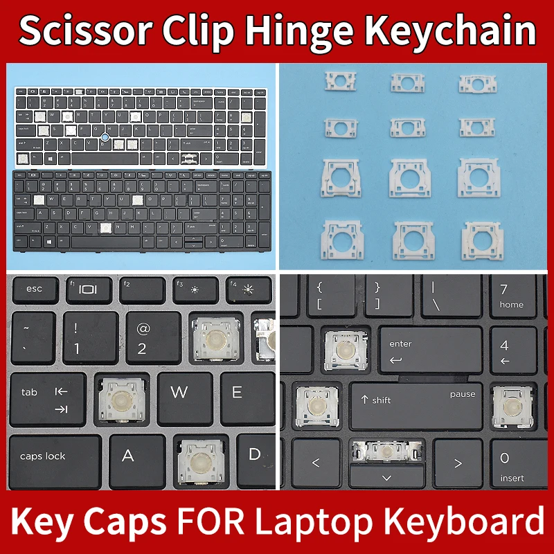 Replacement-Keycaps-Scissor-Clip-Hinge-For-HP-EliteBook-855-850-G5-755 ...